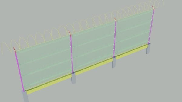 Storm Typical Secure Panel - Steel Drawings